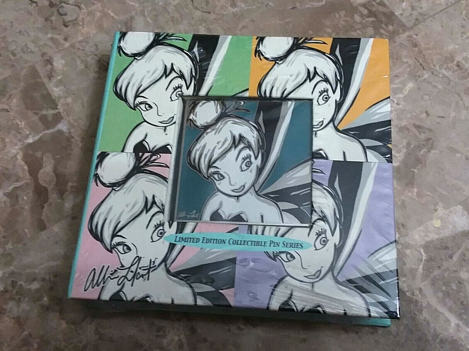 Disney Allison Lefcort Color Portrait Boxed Pin Tinker Bell Green LE ...