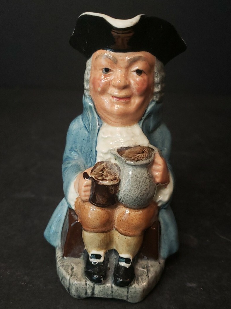 Hand Painted Kelsboro Ware Mini Toby Jug Character Made In England 4 ...