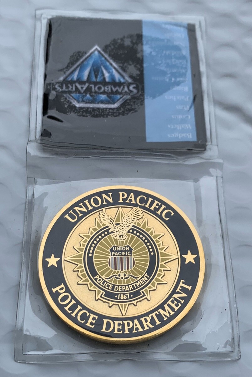 Union Pacific Police Badge Badges K S — The Railroad Police