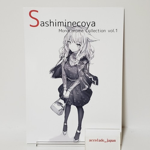 Monochrome Collection Vol.1 Sashimi Necoya Momoco Art Book B5/24P C91 ...