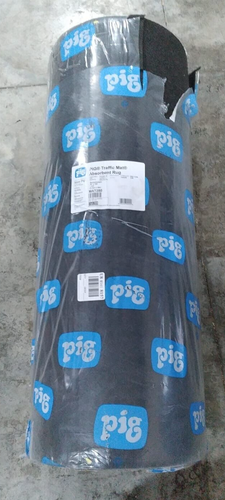 Pig Mat280 Absorbent Roll, Absorbs 19.5 Gal. Universal ,Black | eBay