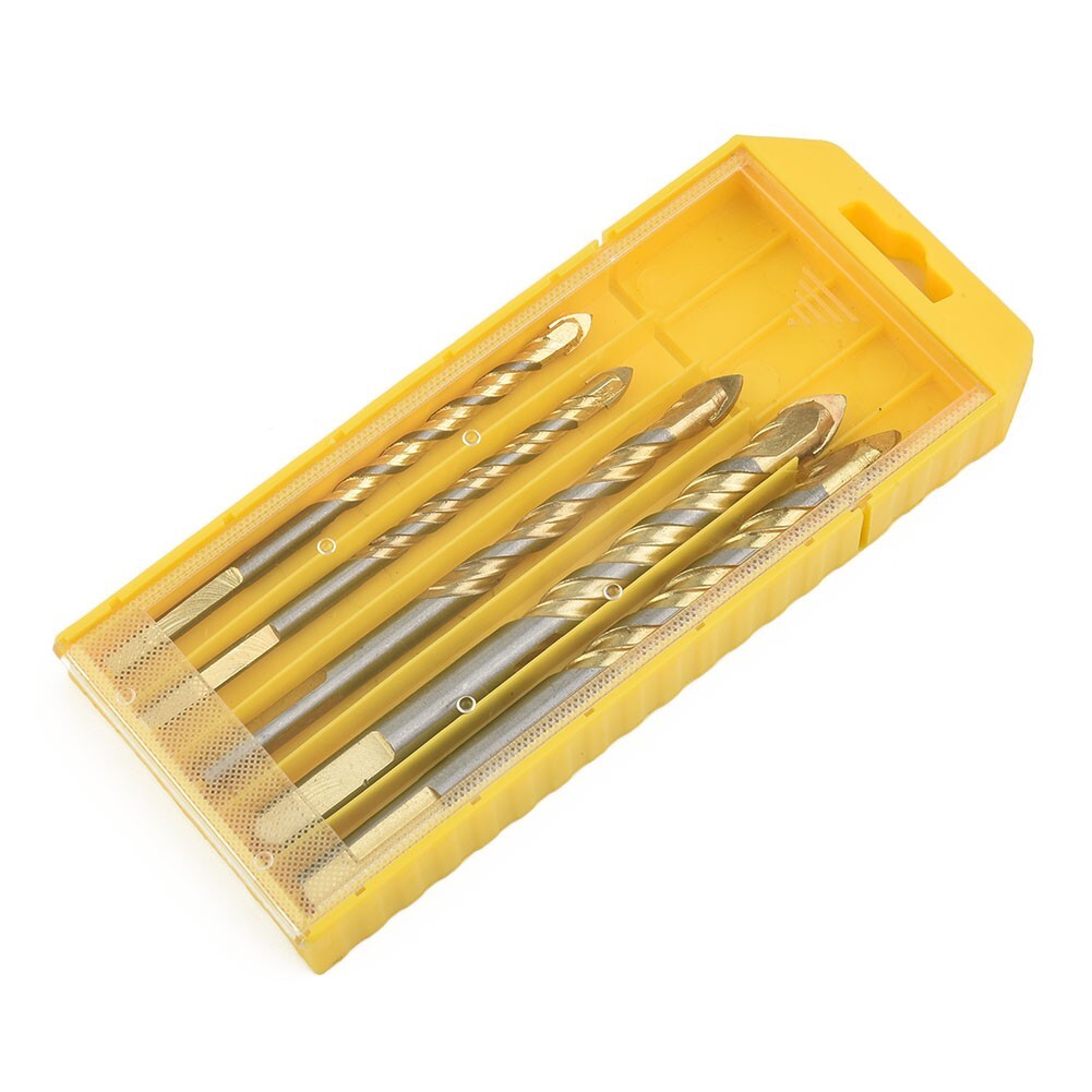 Multi functional Drill Bit Set for Porcelain Tile Concrete Brick Glass ...