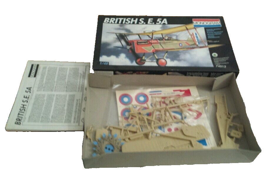 1/48 Monogram British S.E.5A model kit 74012 new Unassembled | eBay