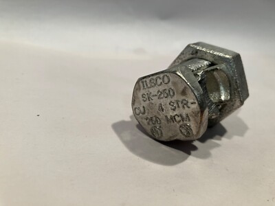 SK-250 ILSCO 250 MCM-4 AWG Split Bolt Connector | eBay