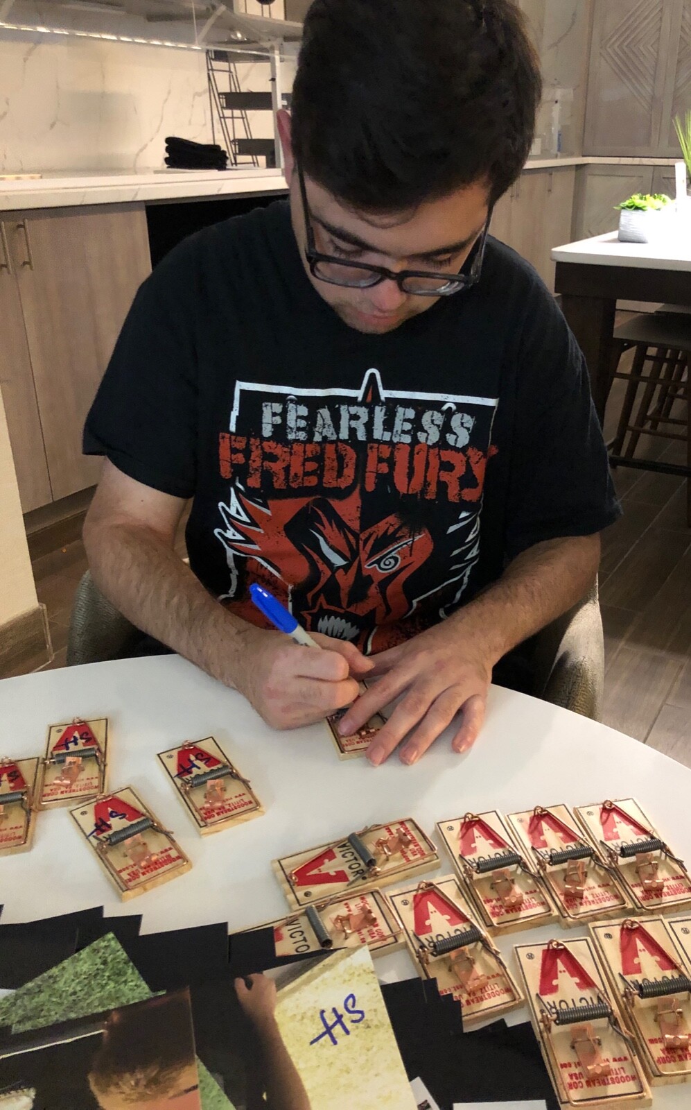 Super Humman Signed Mouse Trap Stuntman Wrestler Wrestling AEW WWE ...