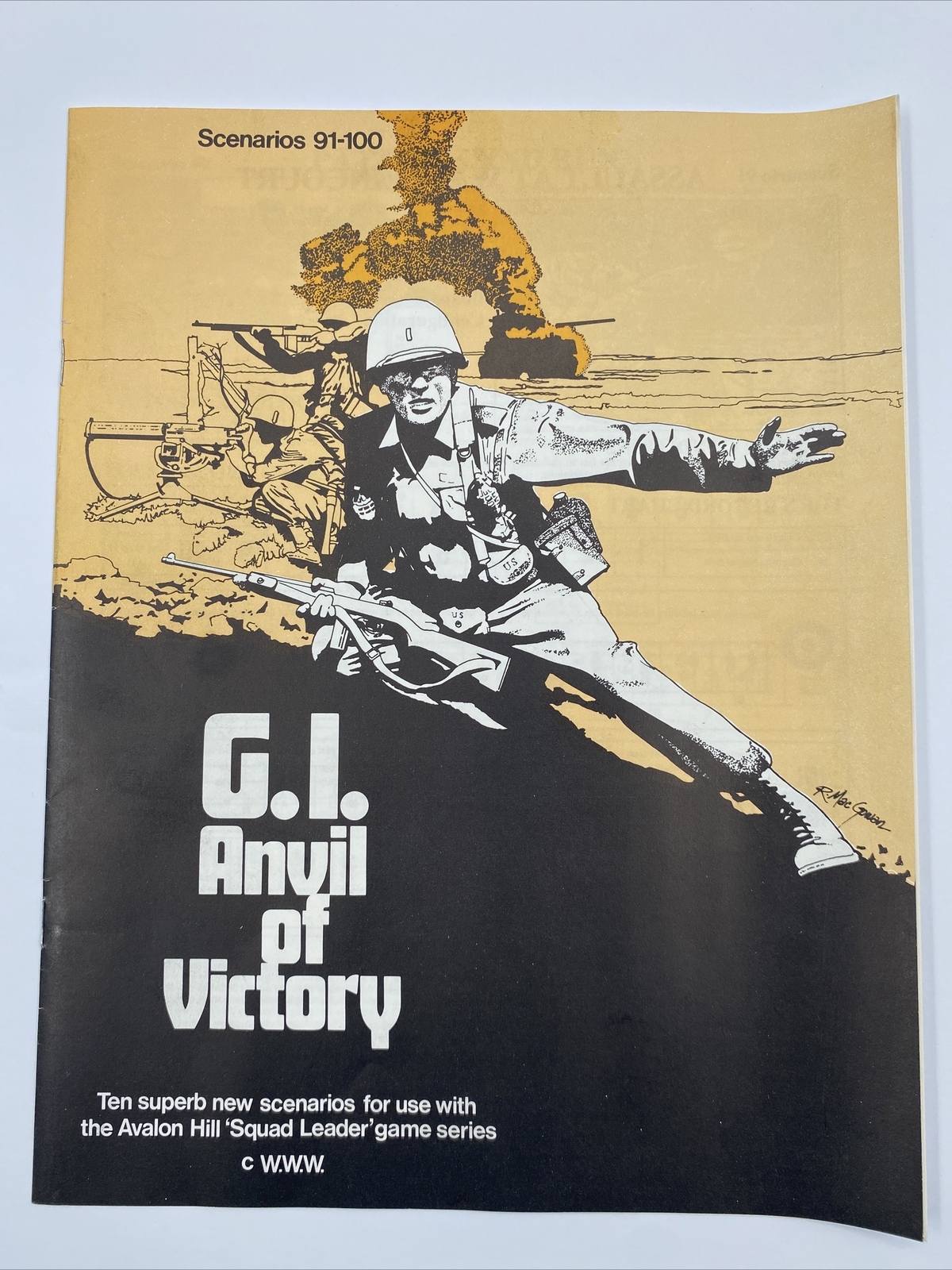 Avalon Hill ‘Squad Leader’ Game Series- G.I. Anvil of Victory ...