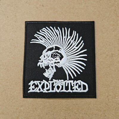 THE EXPLOITED Patch - Iron On - Sew - Punk Rock | eBay