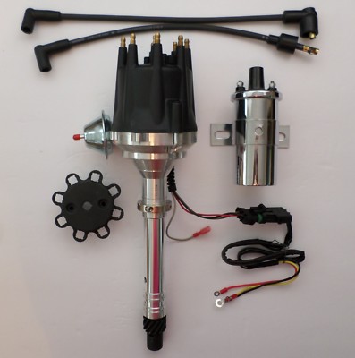 CHEVY ProSeries 350 454 Ready-to-Run Black Small Cap HEI distributor ...