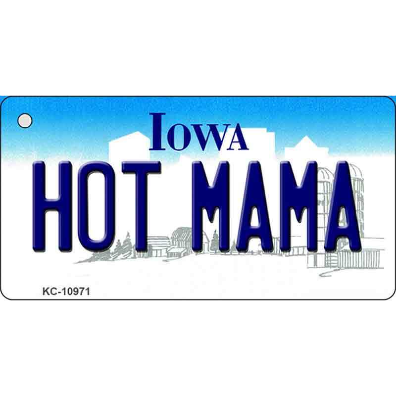Hot Mama Iowa State License Plate Tag Novelty Key Chain KC-10971 | eBay