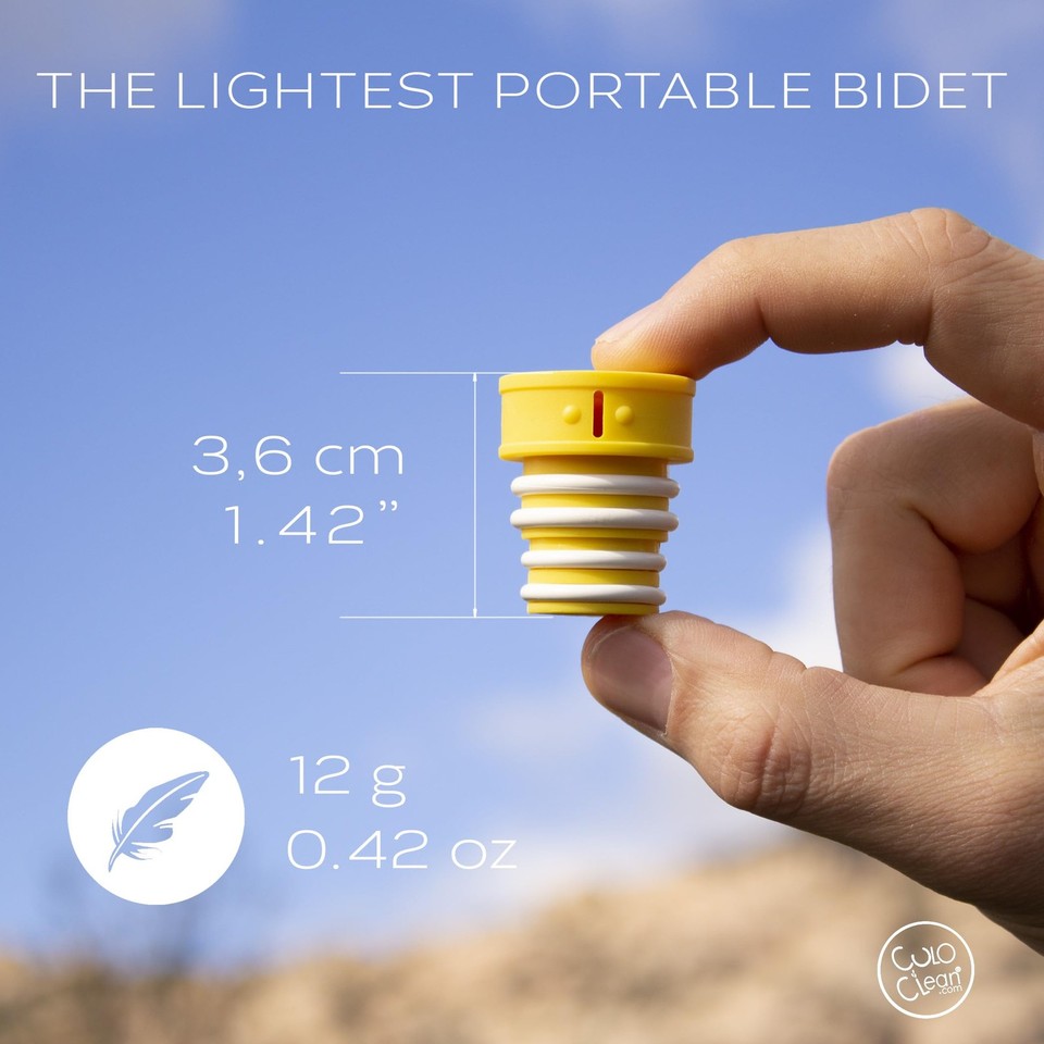 CuloClean Portable Bidet for Toilet, Travel, or Camping. Compatible ...