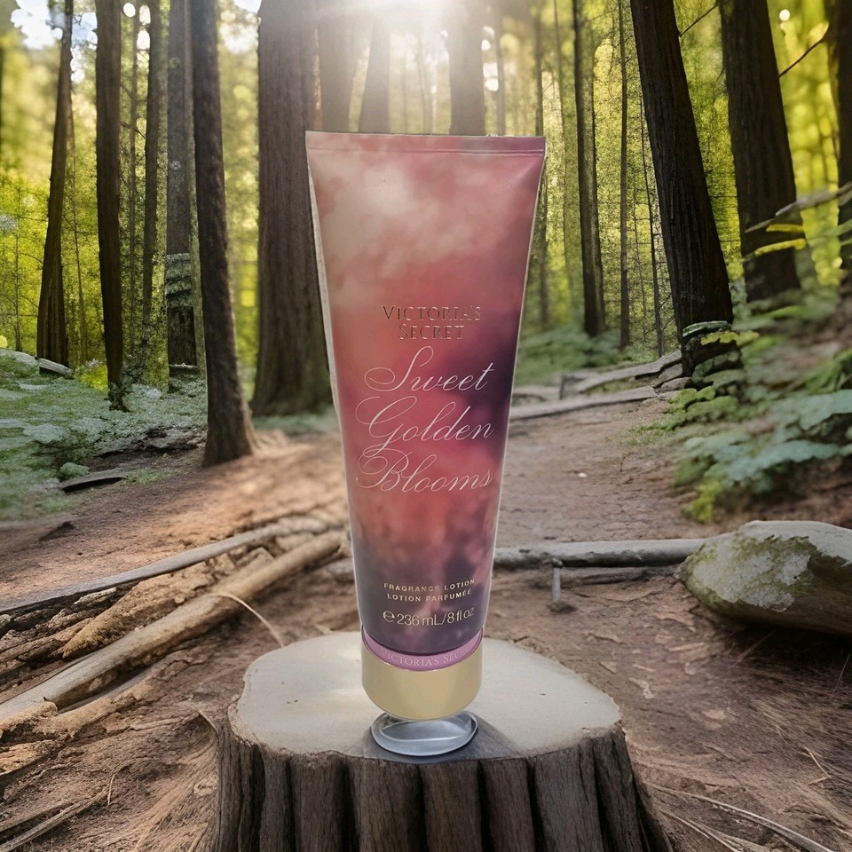 Victoria's Secret Sweet Golden Blooms SET Fragrance Mist & Body Lotion ...