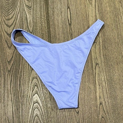 NWOT Skims Swim Micro Tanga Bikini Bottoms Dipped Front Swimsuit Purple ...