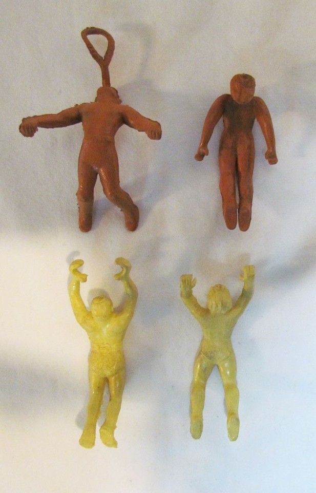MARX 1950's SUPER CIRCUS PLAYSET TRAPEZE PERFORMERS LOT OF 4 VINTAGE ...