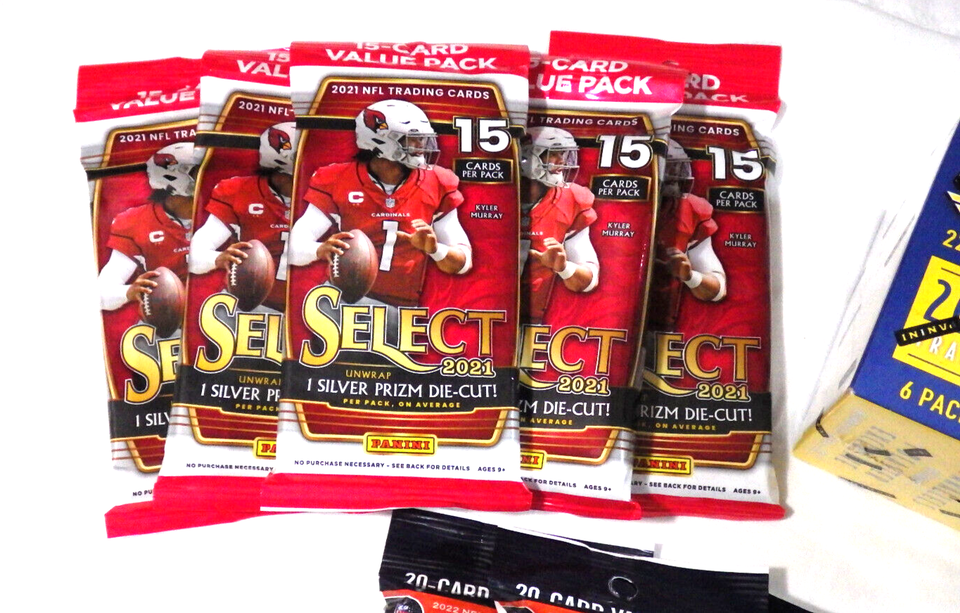 2021-22 PANINI SELECT SCORE ABSOLUTE NFL Blaster Box and Big Packs Lot ...