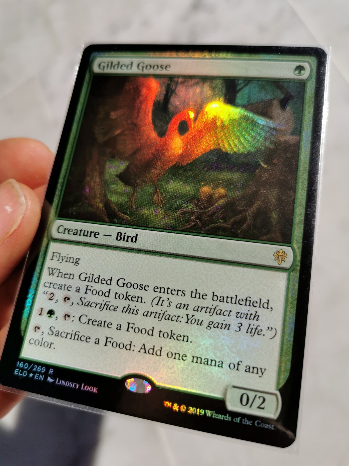 Gilded goose/ oie d'or- FOIL - eldrain - magic MTG | eBay