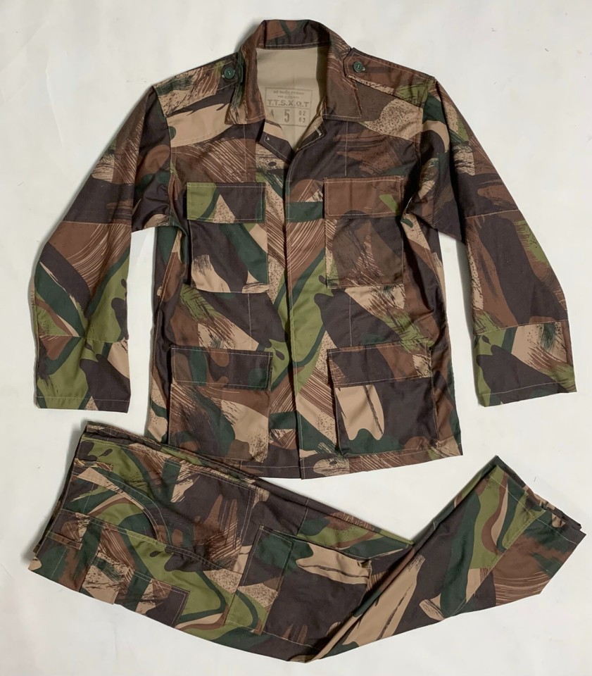 SOUTH VIETNAM BLOODCAKE CAMO ARVN AIRBORNE RANGER UNIFORM - CUSTOM ...