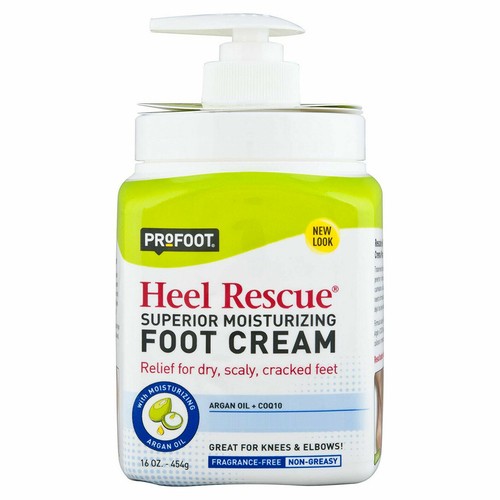 ProFOOT HEEL RESCUE SUPERIOR MOISTURIZING FOOT CREAM Argan Oil COQ10 ...
