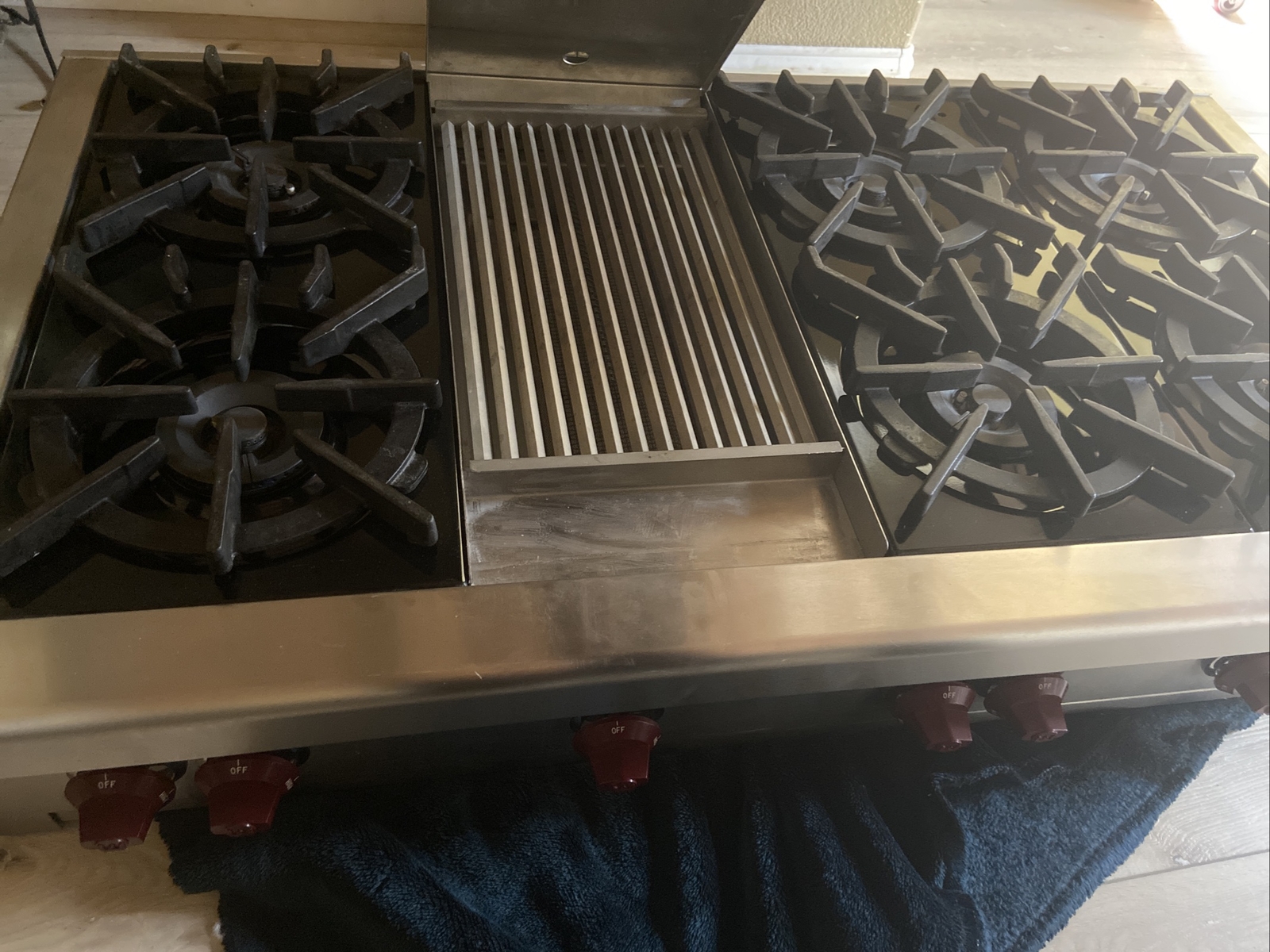 wolf 48 rangetop SRT486G Serial Number 11201679 | eBay