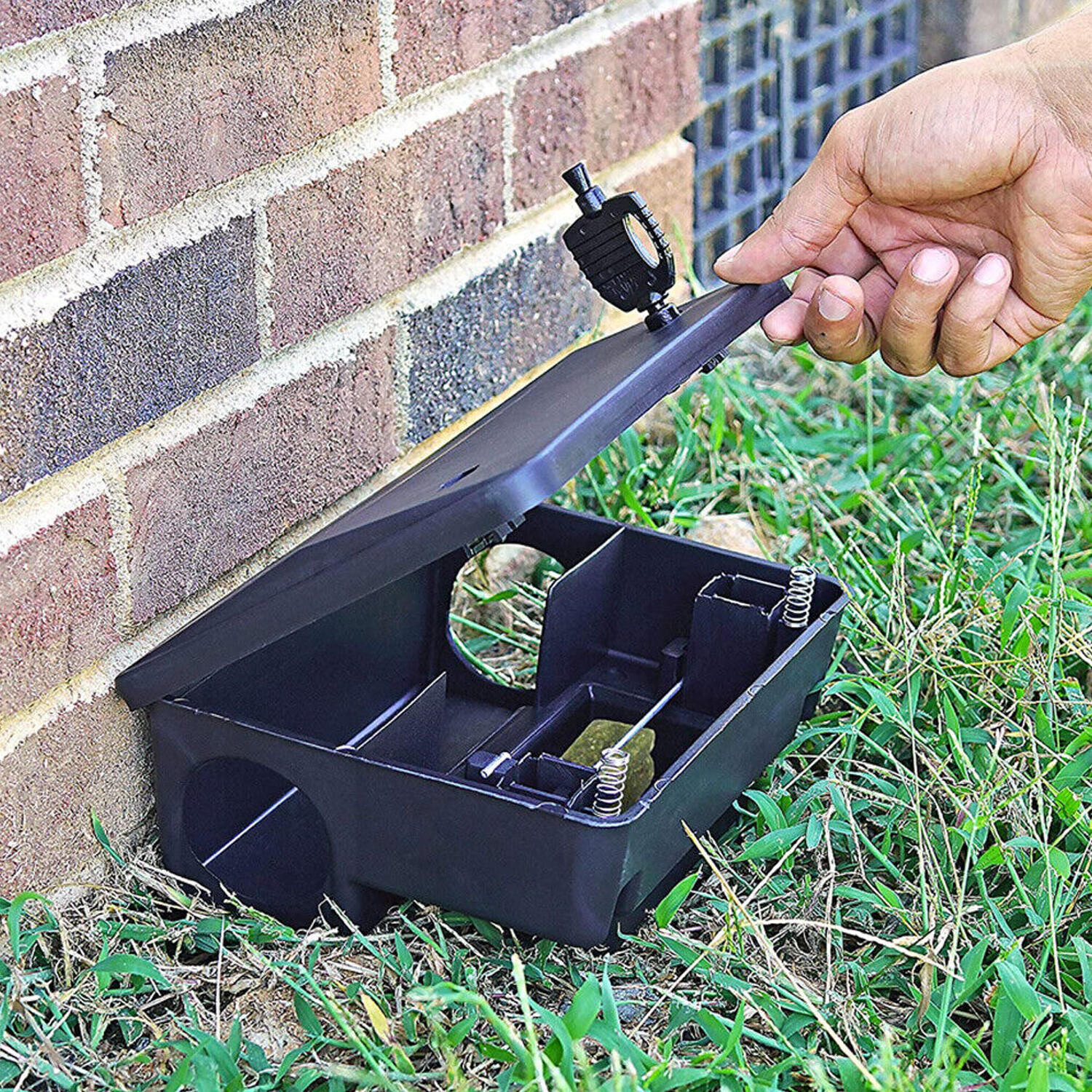 Defence Rat Bait Lockable Station Trap Control Box Rodent Poison Mouse ...