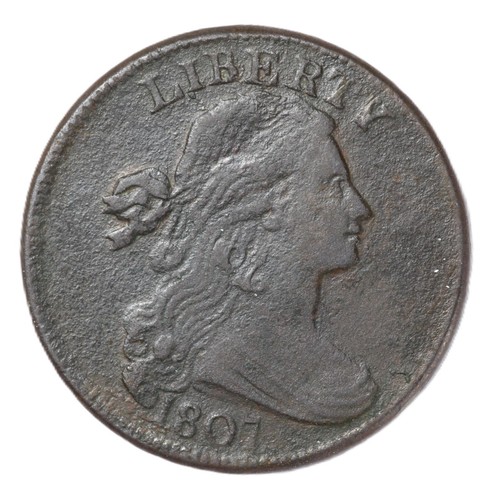 1807 Draped Bust Large Fraction US Copper Large Cent 1C | eBay