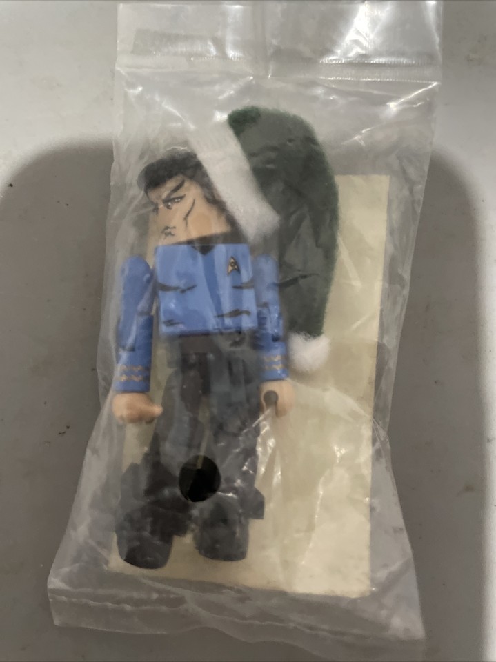 Rare! Minimates Star Trek Elf Spock Holiday Promo 2007 Diamond figure ...