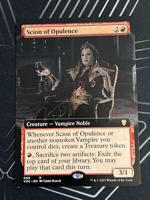 1x Scion of Opulence (066) Extended Art Crimson Vow VOC LP MTG Magic x1 ...