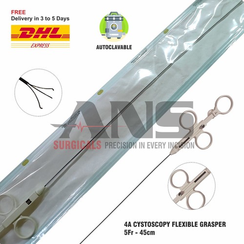 ANS CYSTOSCOPY FLEXIBLE GRASPER 3Fr, 4Fr, 5Fr / 45cm (Set of 3) | eBay