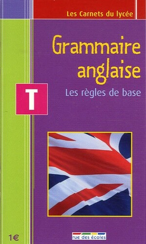 Grammaire anglaise - carnet terminale, Caroline Ricard | eBay