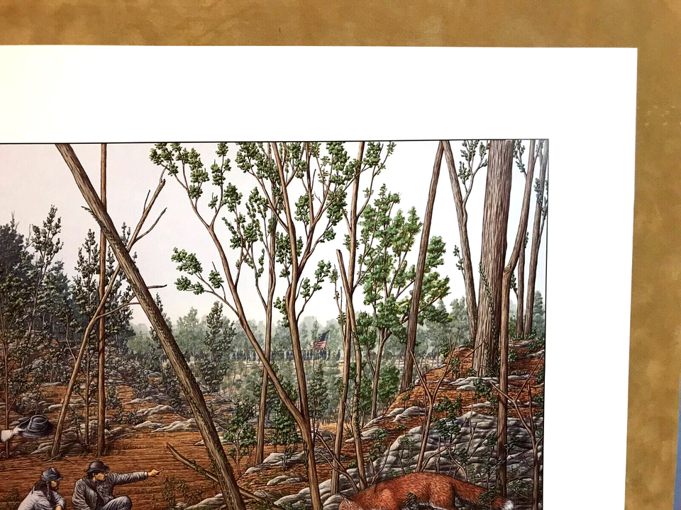 John Warr Limited Edition Civil War Art print Out Foxin' The Enemy ...