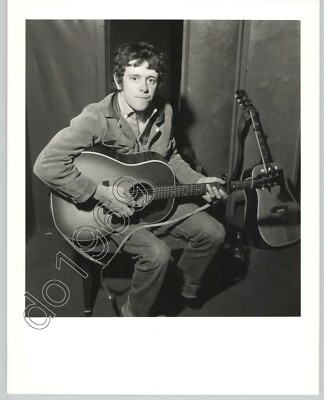 DONOVAN Portrait Rock n Roll Press Photo Orig. Silver print ptd 1985 ...