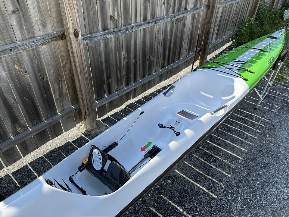 Stellar S18Sx Surfski Multisport Construction with Overstern Rudder | eBay