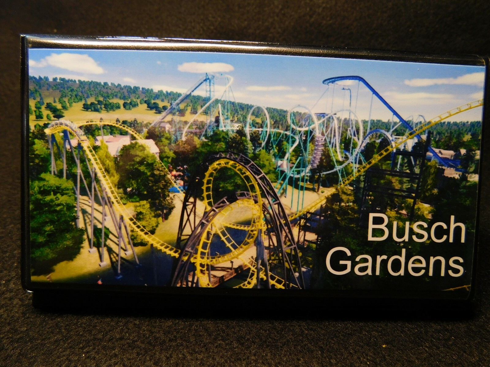 Elongated Pressed Penny Souvenir Album Book - Busch Gardens | eBay