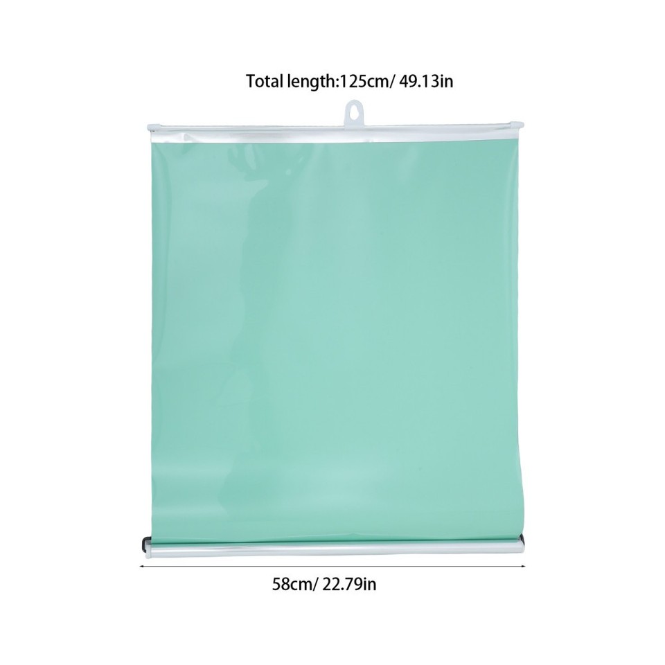 Suction Cup Retractable Window Shade Blackout Blinds for Home Privacy ...