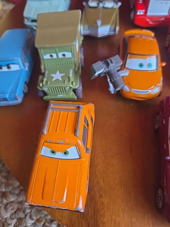 Disney Pixar Cars 2 Mattel Lemons Axelrod Finn Camino Grem Mel Lot 17 1 ...