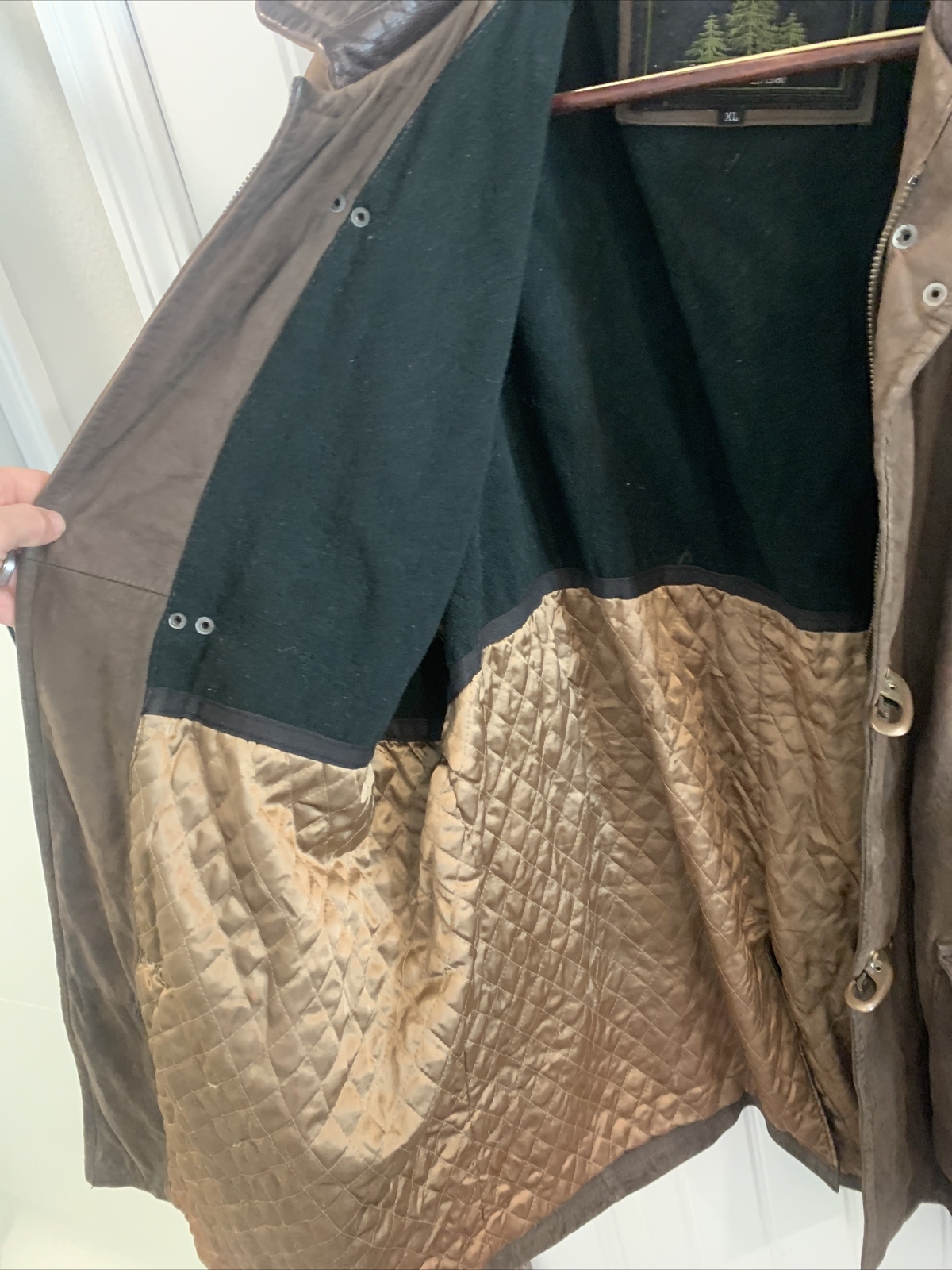 Structure Men Coats & Jackets Parkas XL leather - Gem