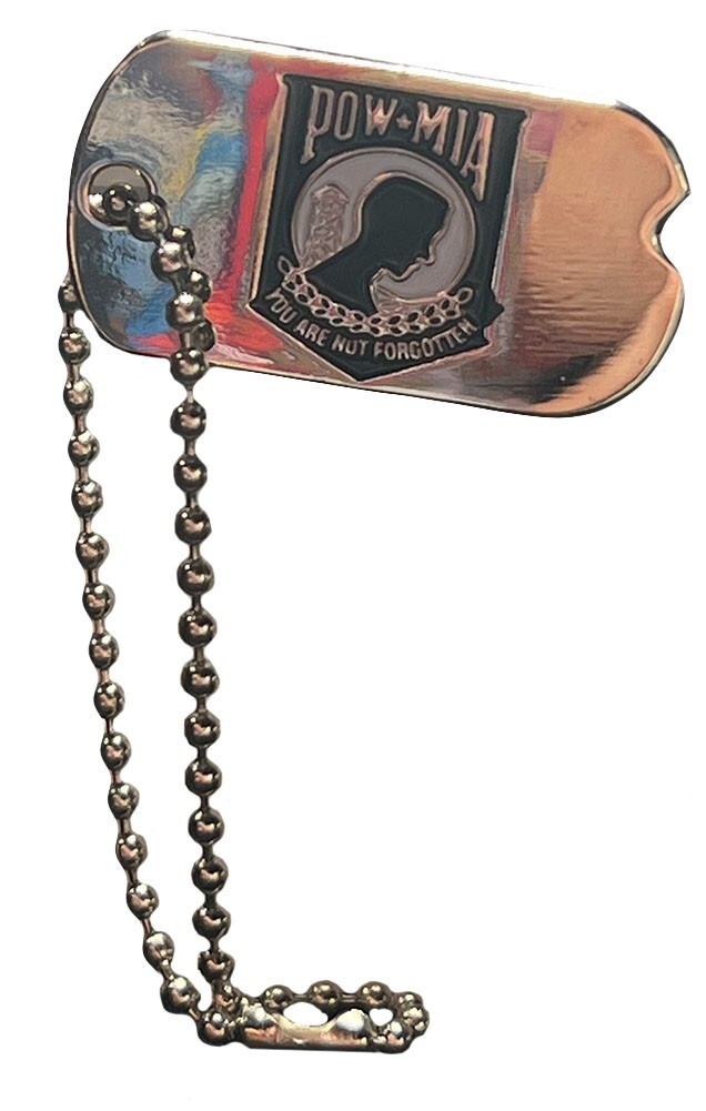 50 Pack Pow Mia Dog Tag Motorcycle Hat Cap Lapel Pin ML-794 | eBay