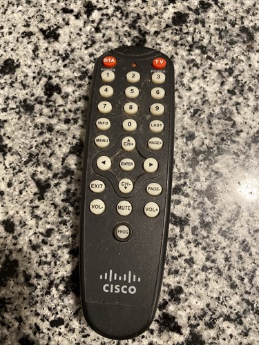 Genuine Cisco HDA-RF2.2 Remote Control for DTA 170hd 270hd DRX Tested ...