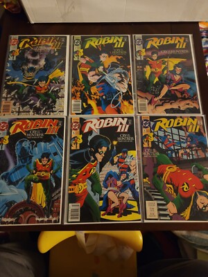 Robin III SET#1-6 1992 DC COMIC BOOK 7.5 AVG V37-72 | eBay