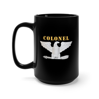 Black Mug 15oz - Army - Colonel X 300 | eBay