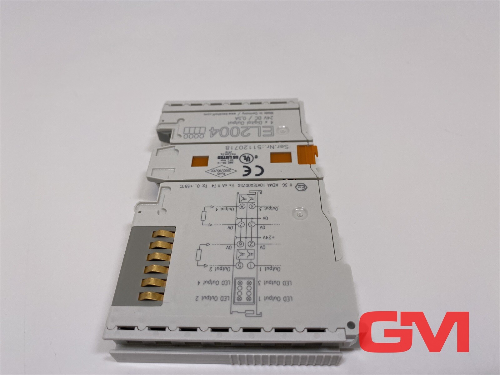 Beckhoff 4-Kanal-Digital-Ausgang EL2004 EtherCAT-Klemme digital output ...