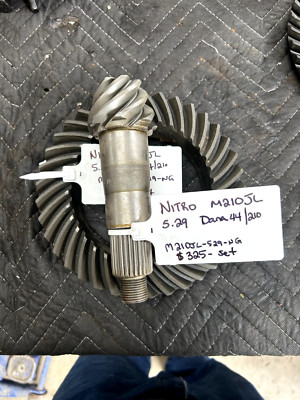 NITRO GEAR M210JL-529-NG RING & PINION FOR DANA 44/210MM - 5.29 RATIO ...