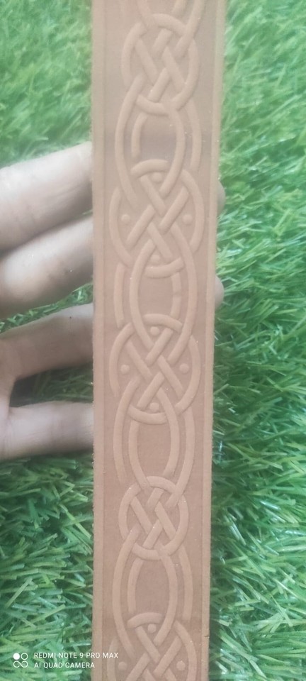 Solid ALU Leather Belt Embossing Roller Design K6/A, Roller Dia 38 mm x ...