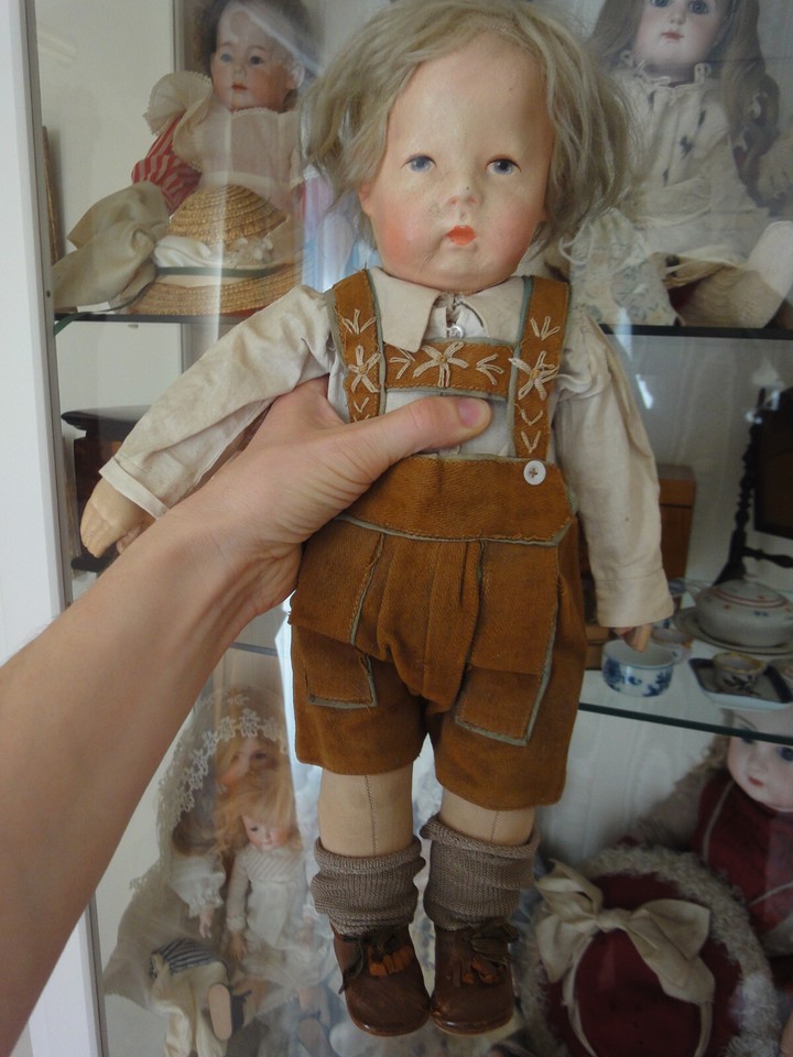Antique Kathe Kruse doll 1 H dated about 1920 German Kruse doll from ...