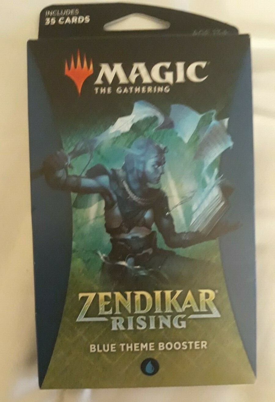 MTG Zendikar Rising Blue Theme Booster BRAND NEW/Sealed Magic CCG ...