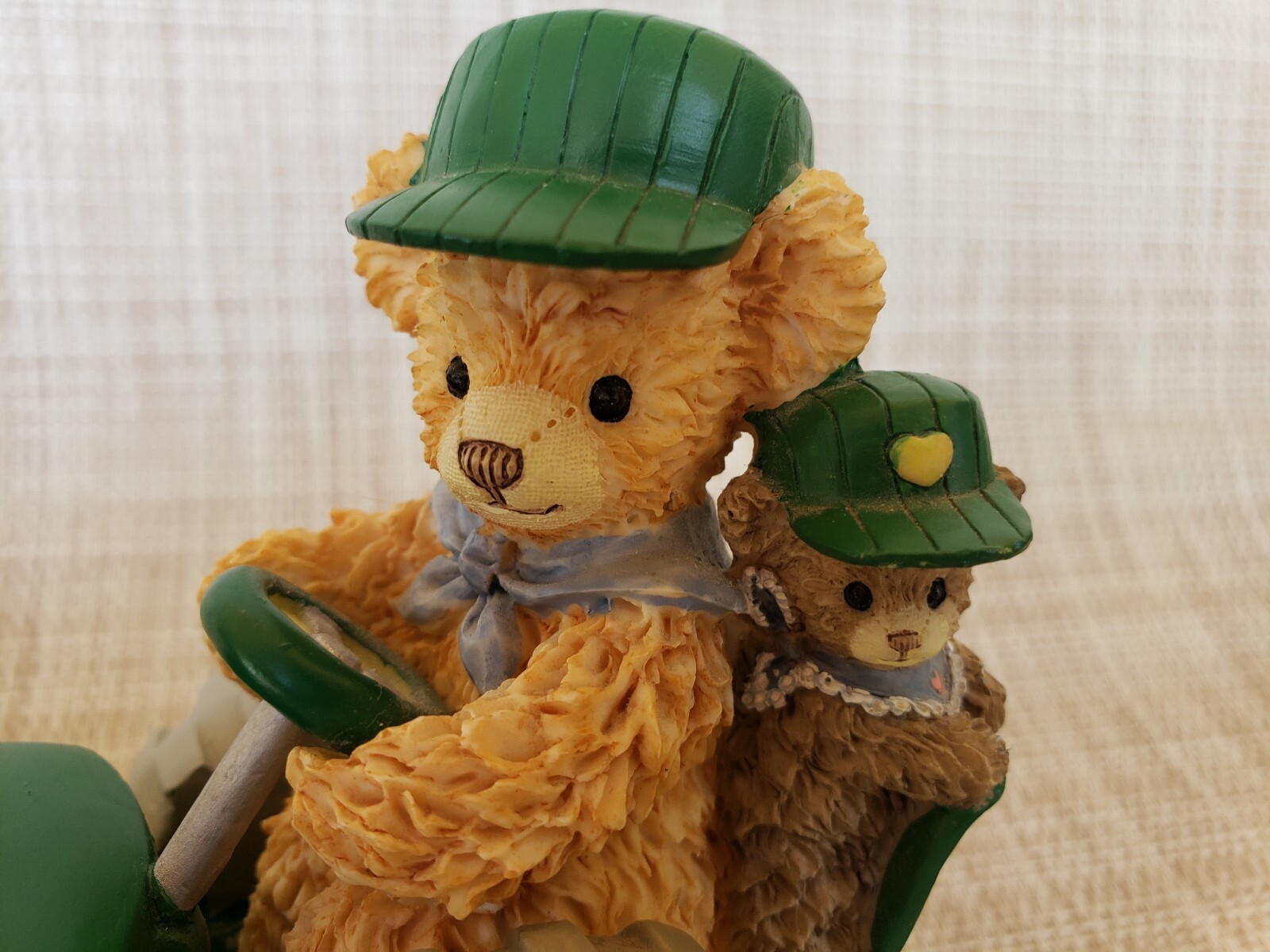 BAINBRIDGE BEARS COLLECTION "Friendship Farm" Tractor Figurine Carlton ...