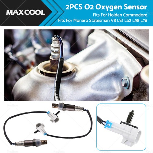 2X O2 Oxygen Sensor Fit For Holden Commodore Monaro Statesman V8 LS1 ...