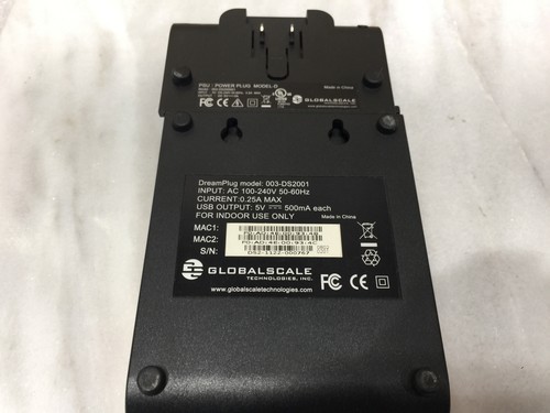 Globalscale Technologies DreamPlug 003-DS2001 Plug Computer - TESTED ...