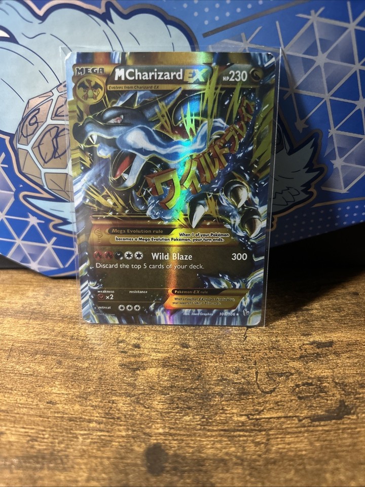 M Charizard EX (X) 69/106 Flashfire Holo | eBay
