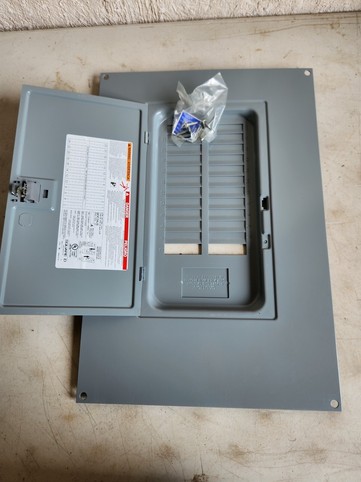 *NOS* Square D QOC24US Load Center Cover | eBay