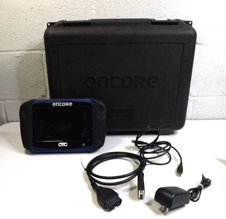 OTC Encore MRST Diagnostics Scanner Tool w/Charger Hard Case & Adaptor ...